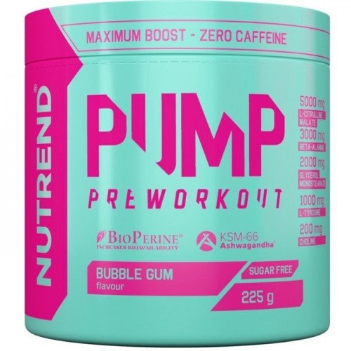 Nutrend Pump Pre-Workout - 225 grams – Miss Lamonique
