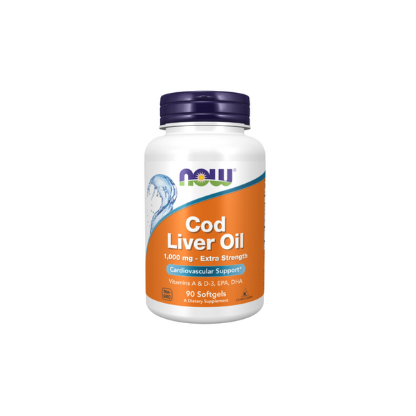 Now Foods Cod Liver Oil – Tran 1000 mg – 90 gel capsules – Miss Lamonique