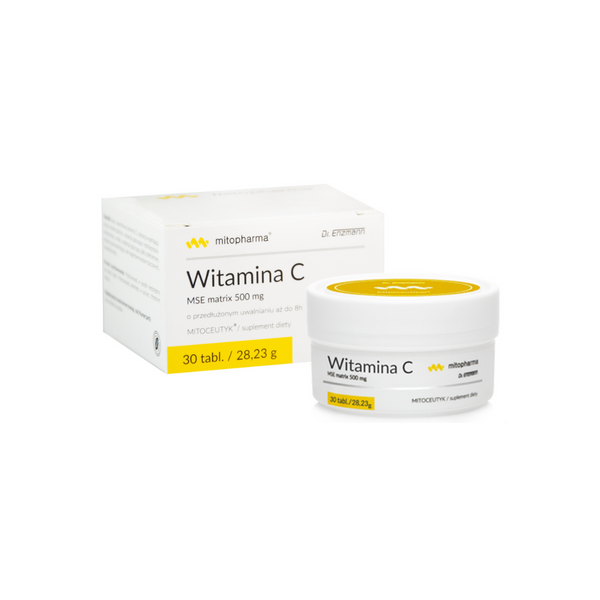 Mito-Pharma Vitamin C MSE matrix 500 mg / 30 tablets – Miss Lamonique