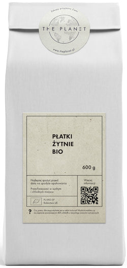 THE PLANET ORGANIC RYE FLAKES 600 g – Miss Lamonique