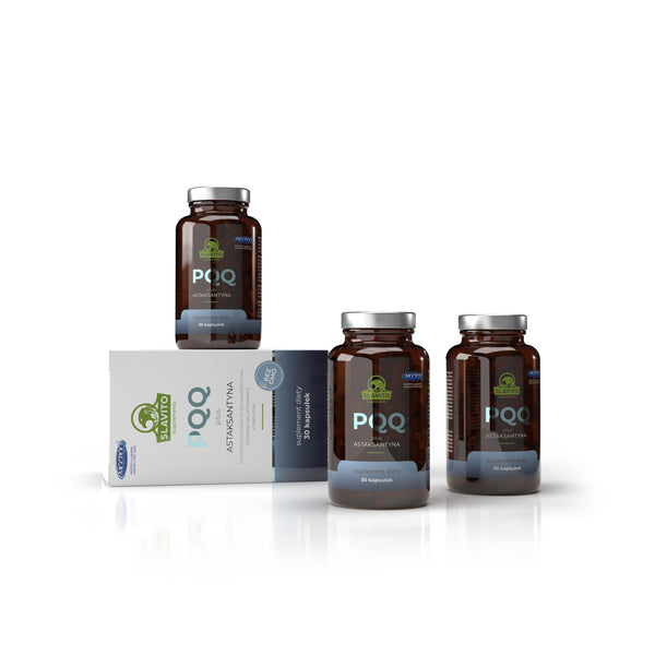 Slavito PQQ plus Astaxanthin, 30 capsules - recommended by Dr H. Czern ...