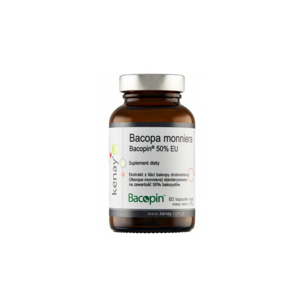 Kenay Bacopa Monniera Bacopin® 50% EU, 60 capsules – Miss Lamonique