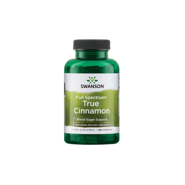 Swanson Full Spectrum True Cinnamon (Ceylon Cinnamon) 300 mg / 120 cap ...