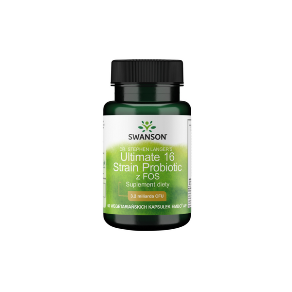 Swanson Ultimate 16 Strain Probiotic, 60 capsules – Miss Lamonique