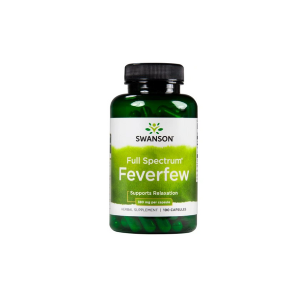 Swanson Full Spectrum Feverfew, 100 capsules – Miss Lamonique