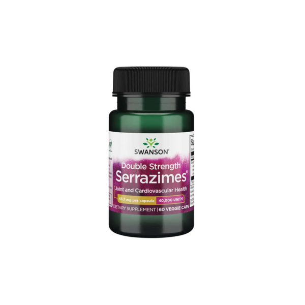 Swanson Double Strength Serrazimes®, 60 vegetarian capsules – Miss ...