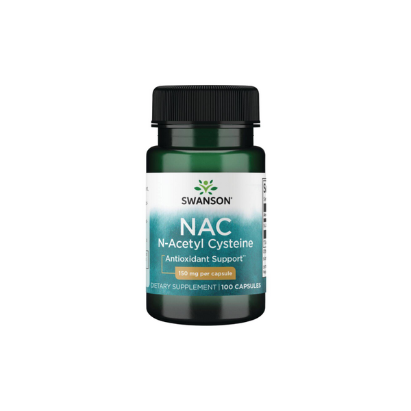 Swanson NAC (N-acetylocysteina) 150 mg, 100 capsules – Miss Lamonique
