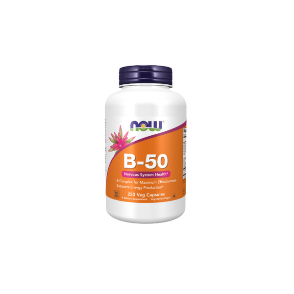 Now Foods B-50 VITAMIN B COMPLEX, 250 capsules – Miss Lamonique
