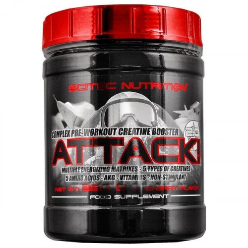 SciTec Attack! 2.0, Cherry - 320 grams – Miss Lamonique
